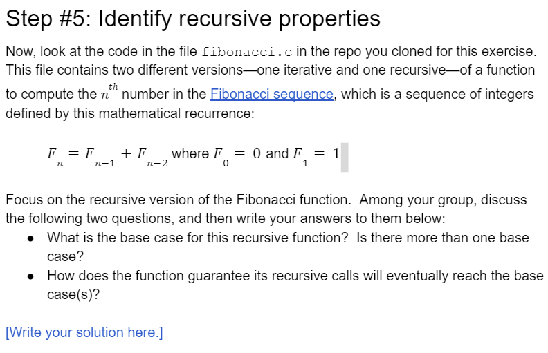 Solved /∗ * This function computes and returns the n′ th | Chegg.com