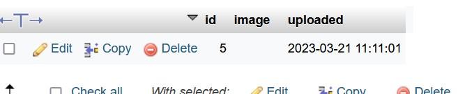 Solved Please help in php coding. i want to upload an image | Chegg.com