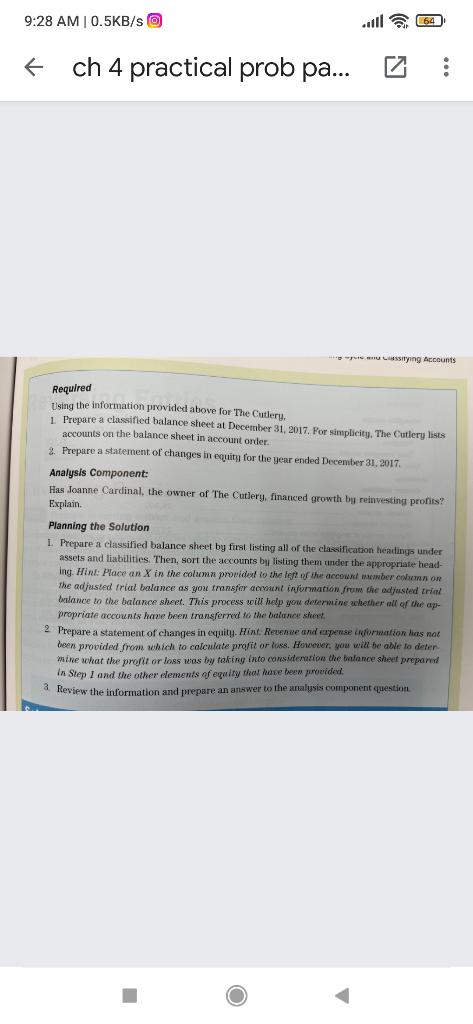 Solved Required Using the information provided above for The | Chegg.com Solved Required Using the information provided above for The | Chegg.com