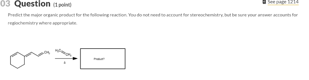 Solved 01 Question (2 points) Suggest the appropriate dienes | Chegg.com Solved 01 Question (2 points) Suggest the appropriate dienes | Chegg.com