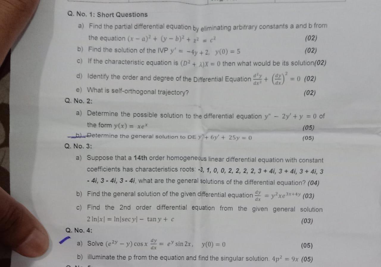 Solved solve Q3 & Q.4 I'll give u an upvote solve step by | Chegg.com