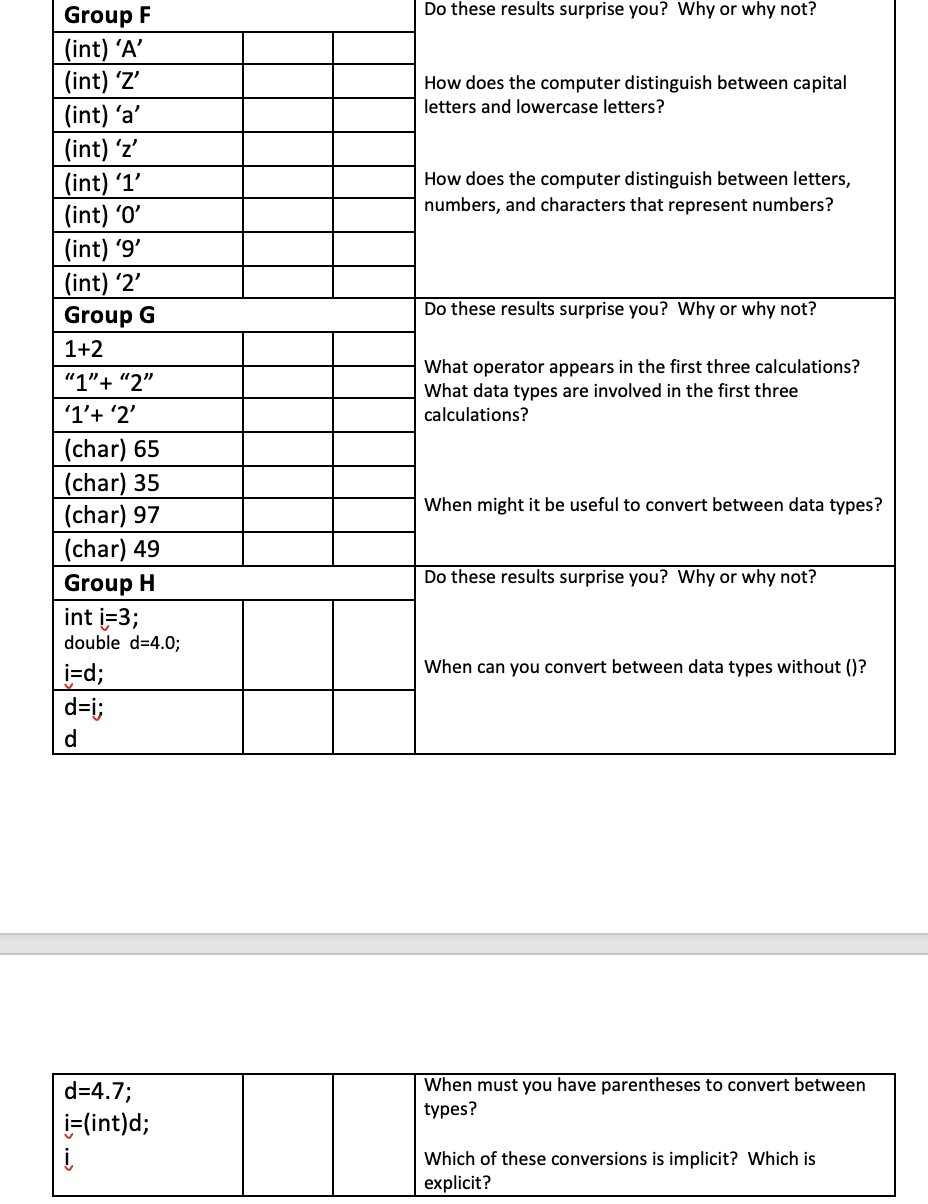 Solved What are the answers in C++ coding? Multiple | Chegg.com