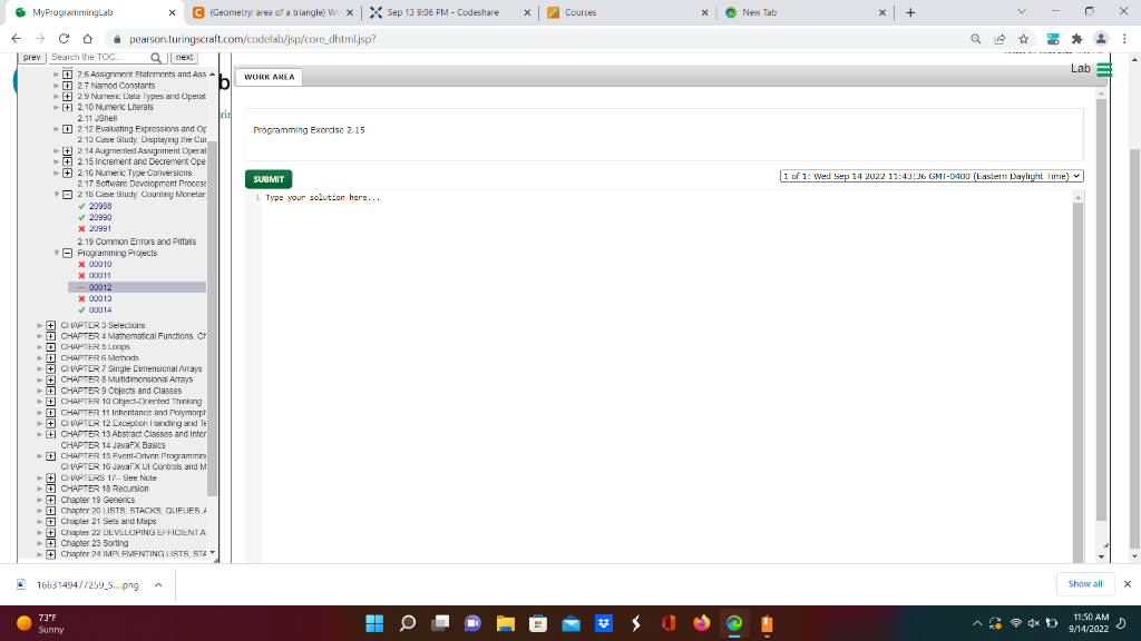 Solved Java (Geometry: distance of two points) Write a | Chegg.com