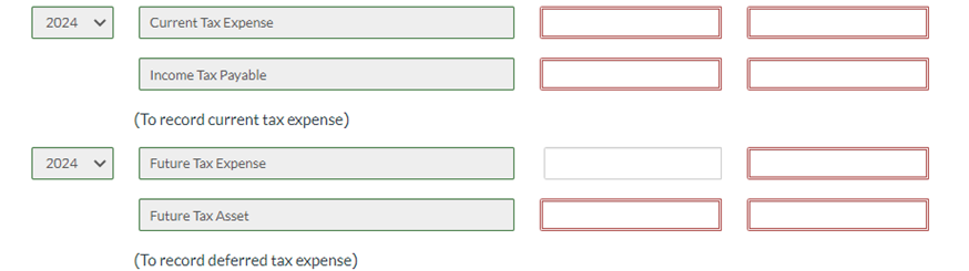 Solved Pharoah Inc. reports the following pre-tax incomes | Chegg.com