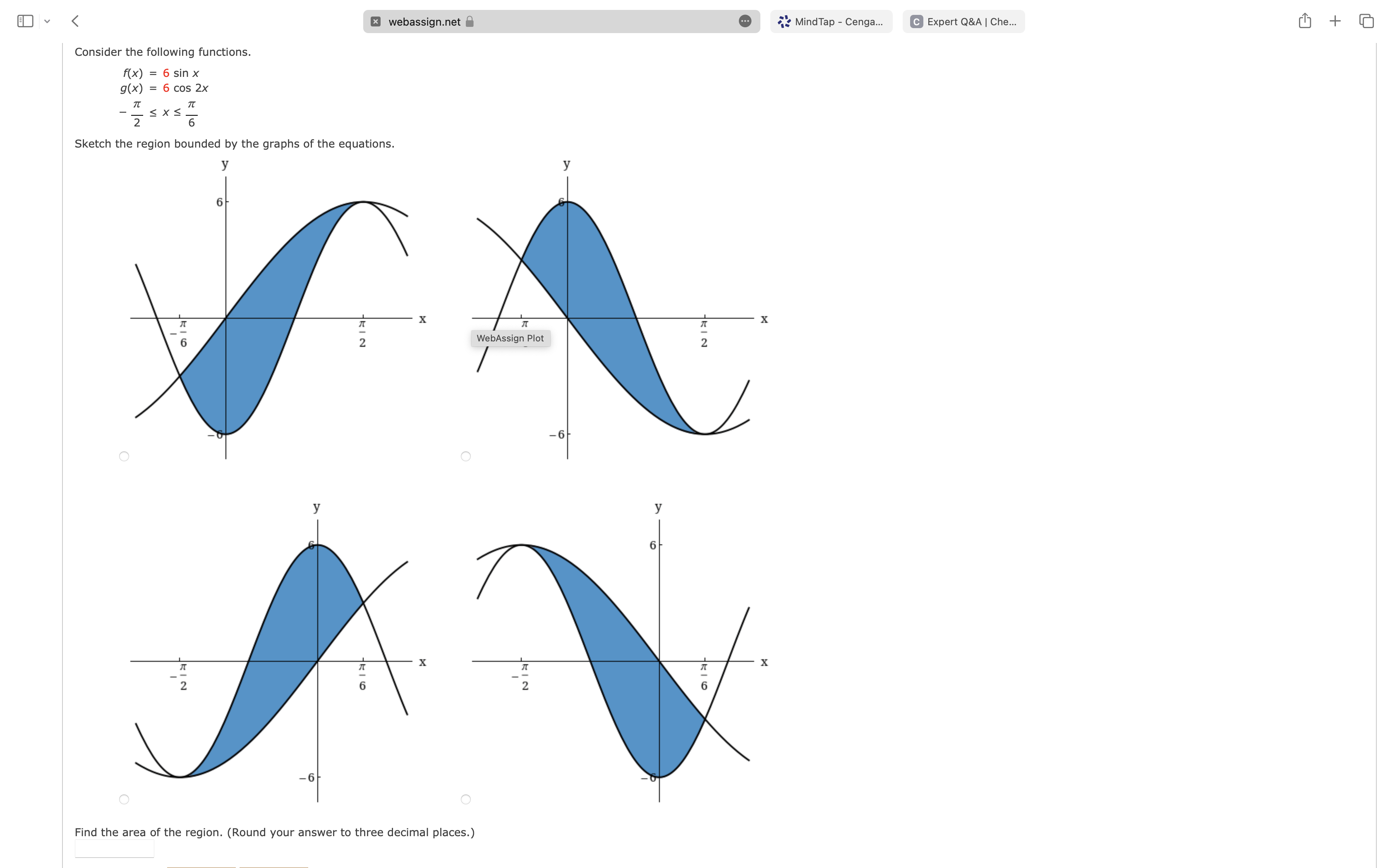 Solved Consider the following functions. \\[ | Chegg.com