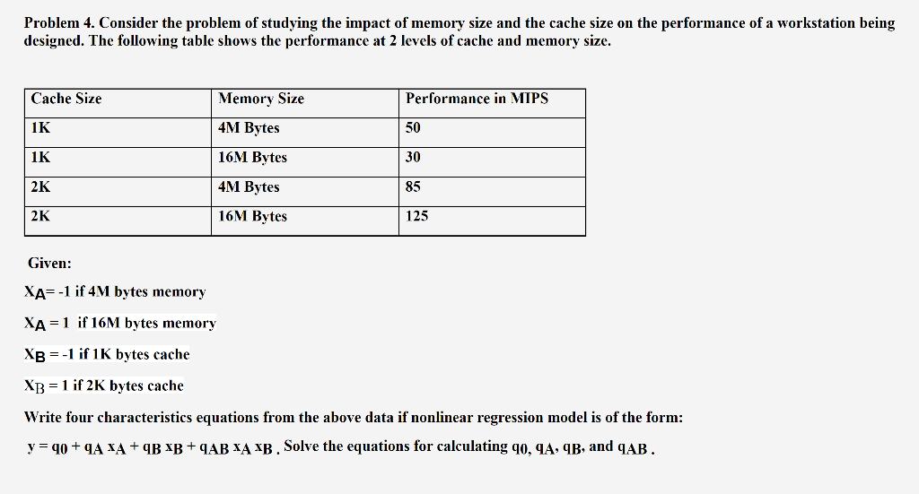 Solved Problem 4. Consider the problem of studying the | Chegg.com