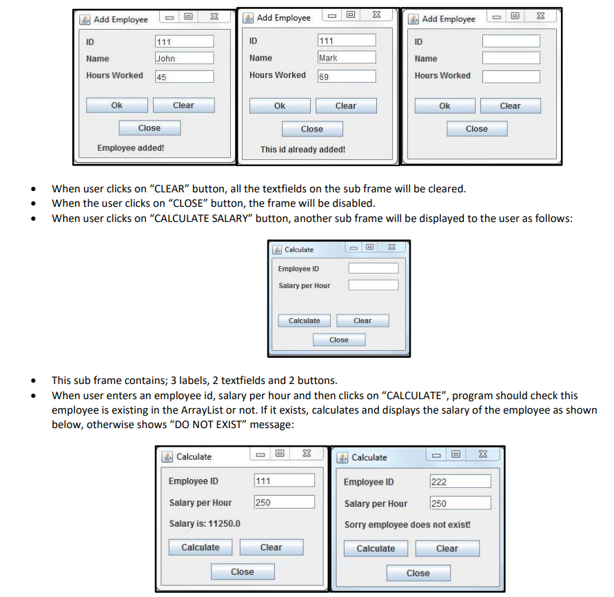 Solved Q1. Implement a class named Employee as described in | Chegg.com