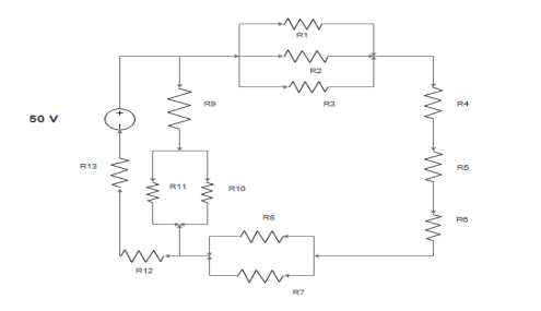 Solved Calculate the total resistance of the circuit shown. | Chegg.com