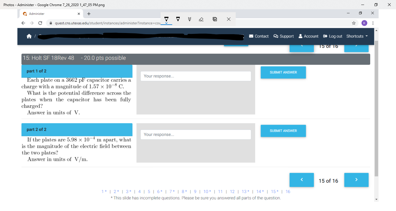 Solved Photos - Administer - Google Chrome 7_26_2020 1_47_05 | Chegg.com