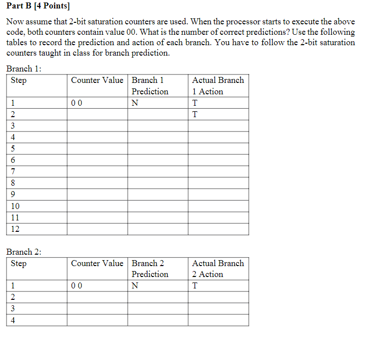 Assume that 1-bit branch predictors are used. When | Chegg.com
