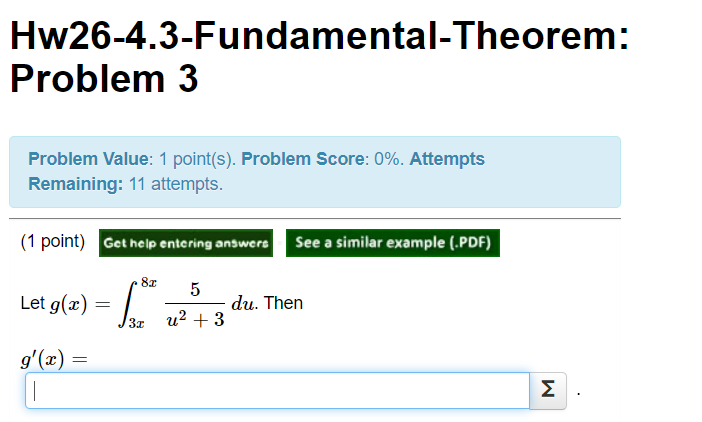 Solved Hw26-4.3-Fundamental-Theorem: Problem 3 Problem | Chegg.com