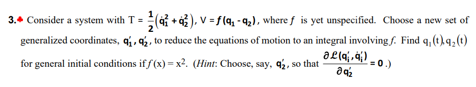 Solved 3.* Consider a system with | Chegg.com