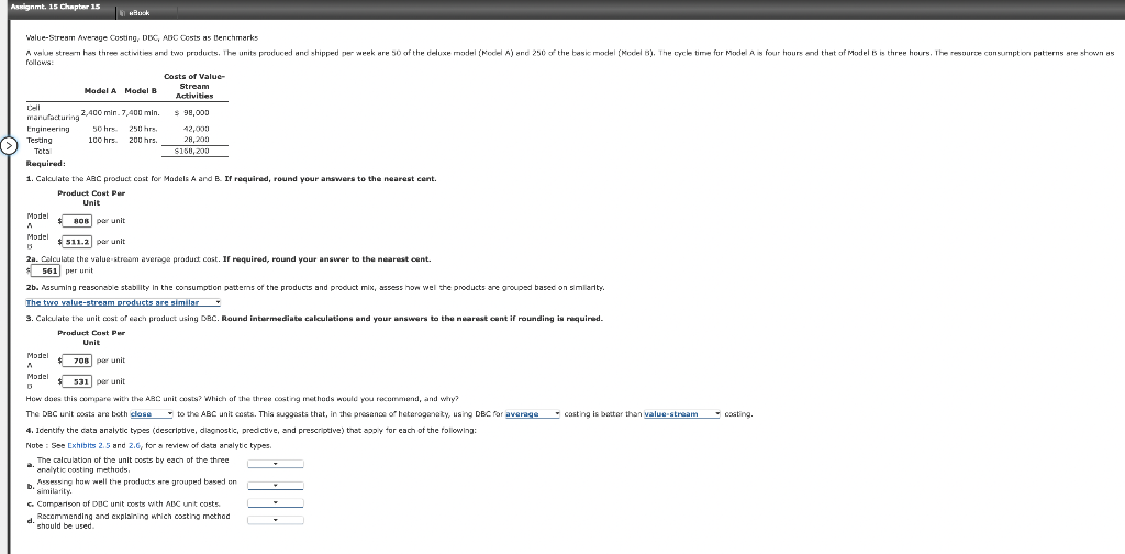 Solved The DeC urit posts are toch to the 4BC unit cests. | Chegg.com