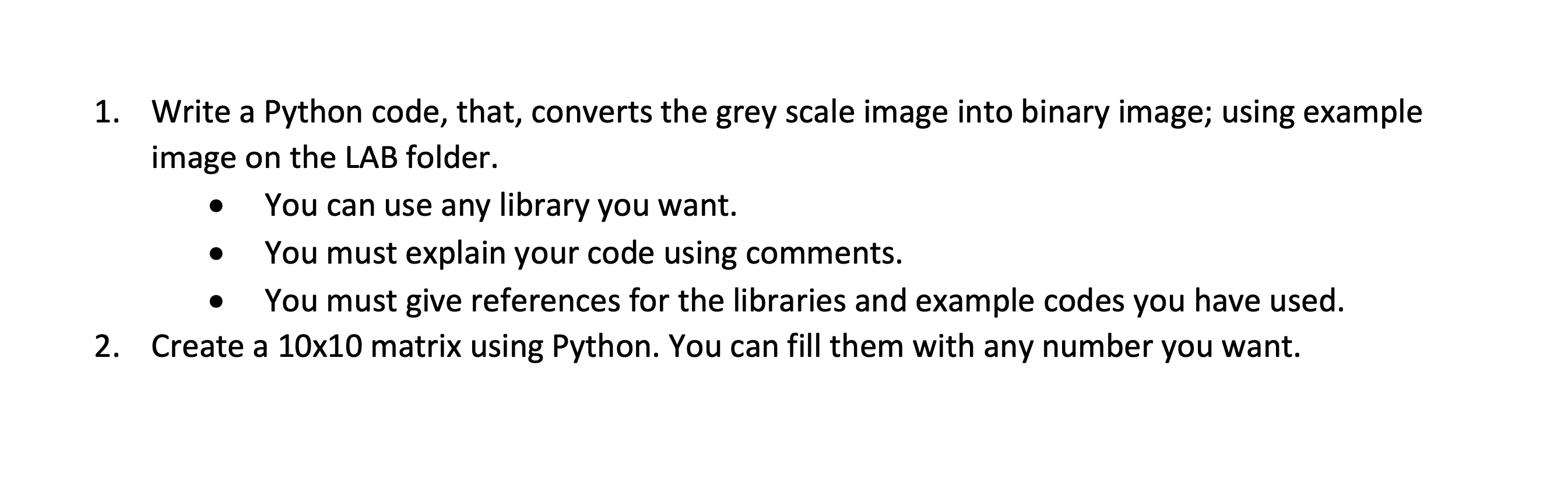 Solved 1. Write a Python code, that, converts the grey scale | Chegg.com