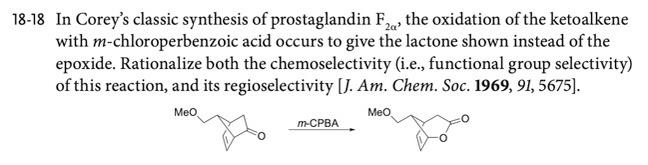 Solved 18-18 In Corey's classic synthesis of prostaglandin | Chegg.com