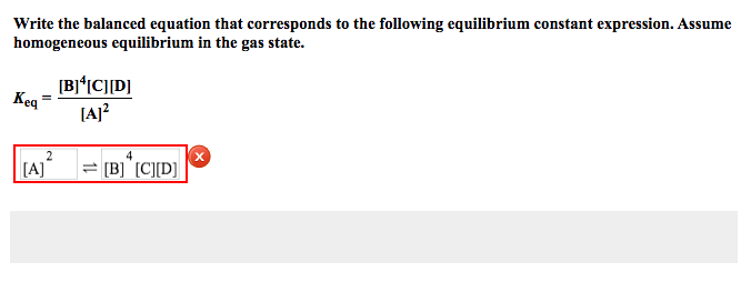 Solved Write the balanced equation that corresponds to the | Chegg.com