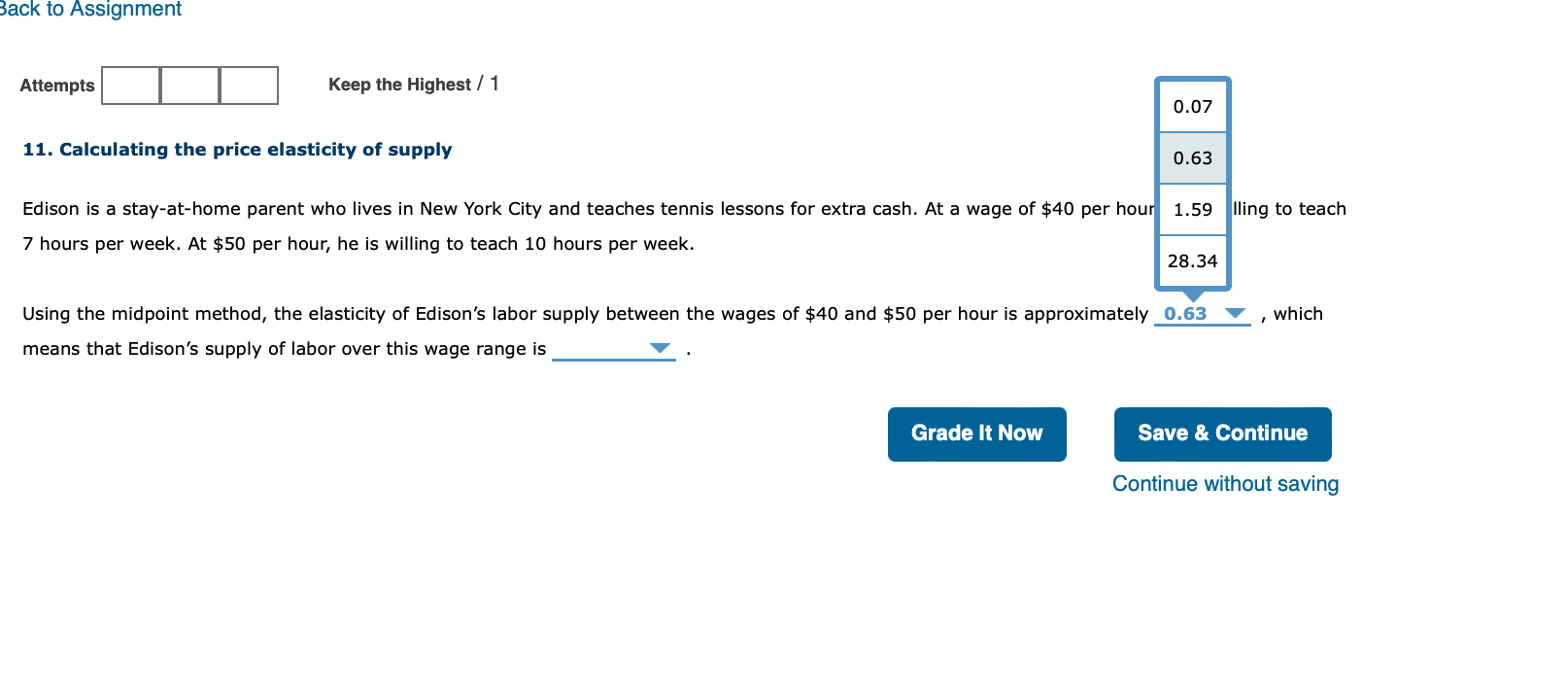 Solved Back to Assignment Attempts Keep the Highest / 1 11. | Chegg.com