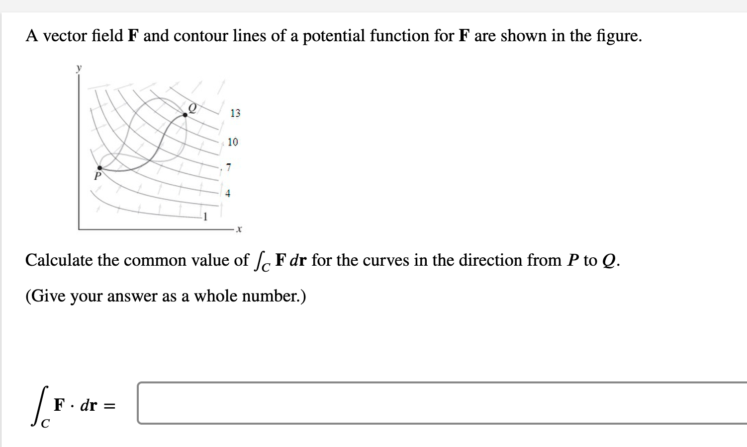 Solved Let f(x,y,z)=7xysin(yz) and F=∇f. Evaluate ∫CF⋅dr, | Chegg.com