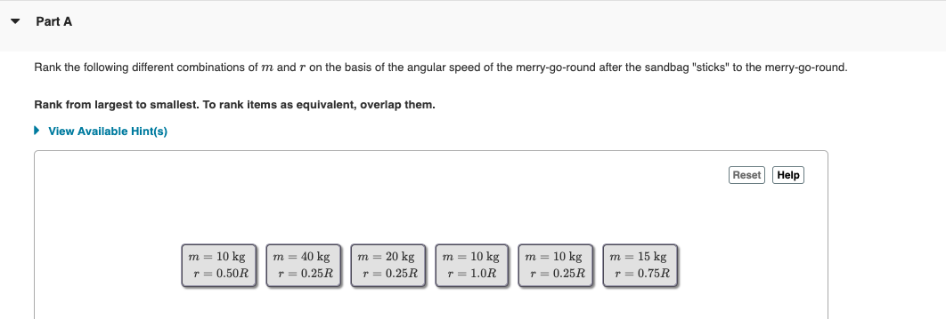 Solved A Merry Go Round Of Radius R Shown In The Figure Is 
