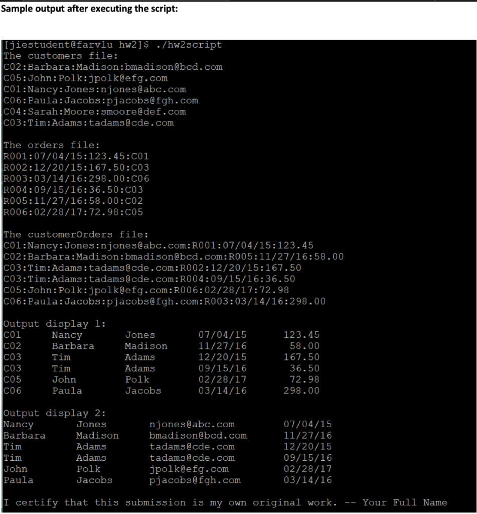 Solved Objectives: To learn to use UNIX/Linux utilities and | Chegg.com