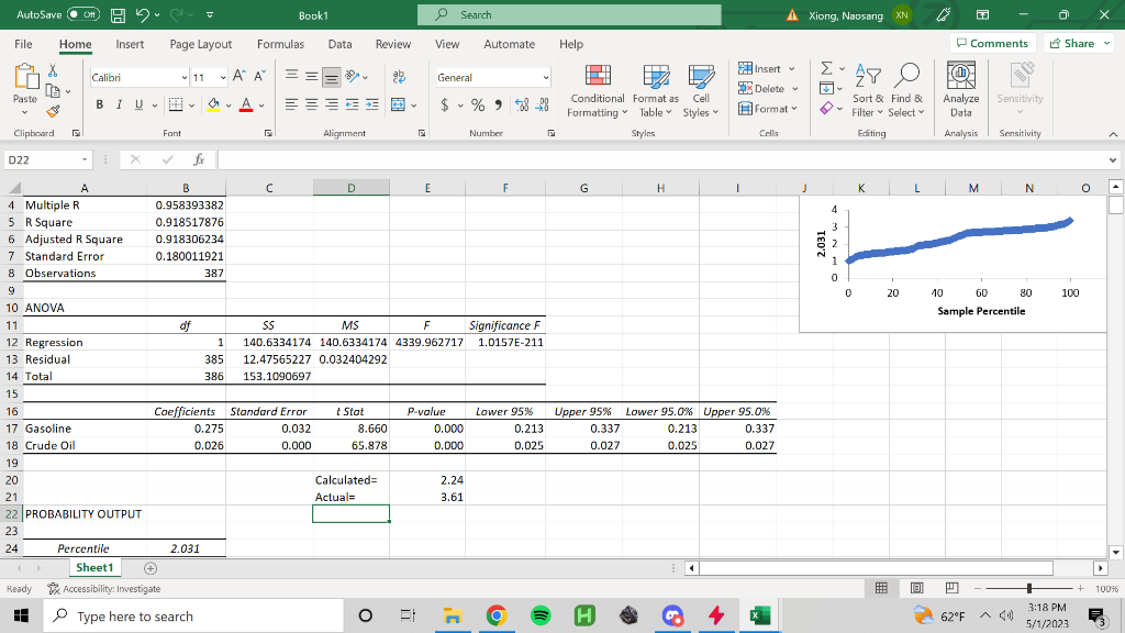 Solved If you look at my calculation, I've calculated what | Chegg.com
