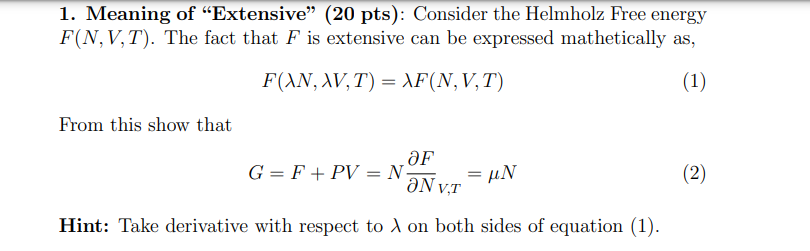Solved 1. Meaning of "Extensive" (20 pts): Consider the | Chegg.com