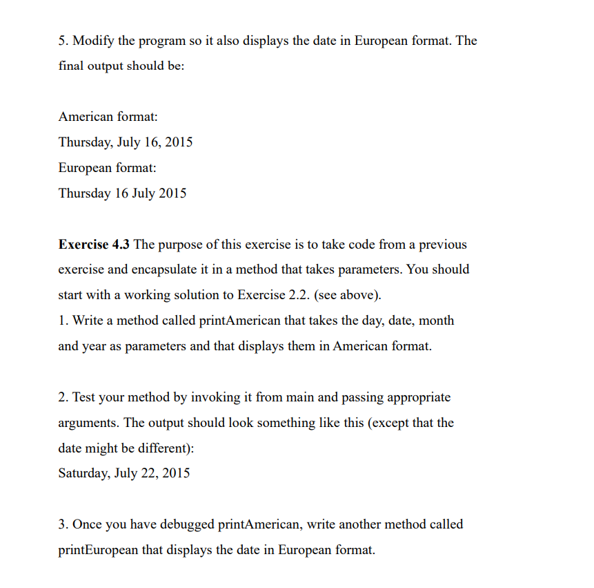 Solved Exercise 2.2 The point of this exercise is (1) to use | Chegg.com