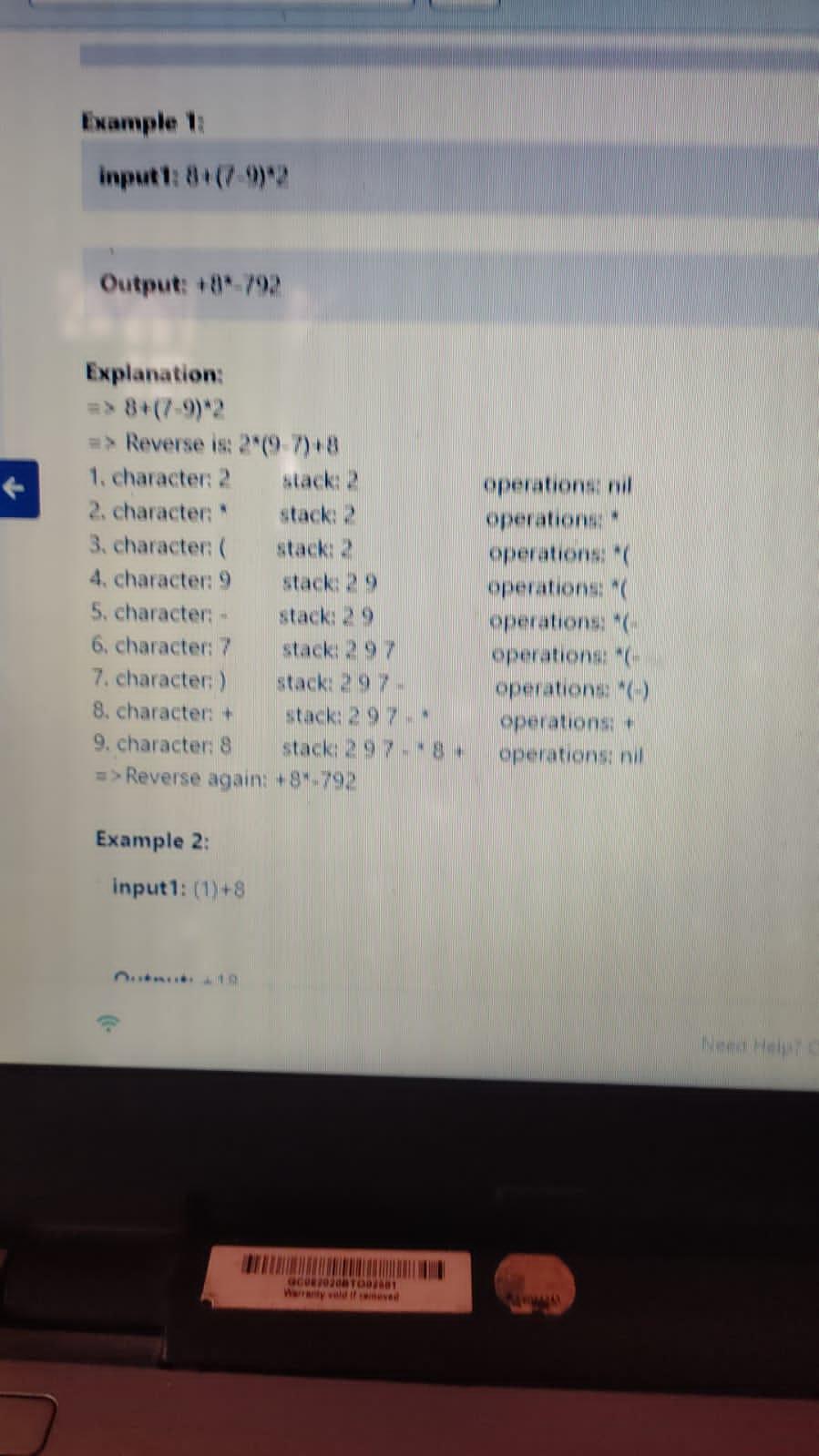 Solved W Revisit Later How to Attempt? Infix to Prefix | Chegg.com