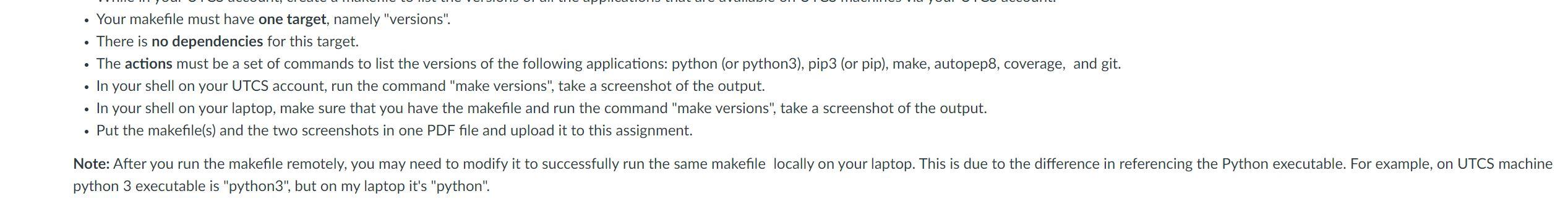 Solved So I need to make a makefile that is executable I | Chegg.com