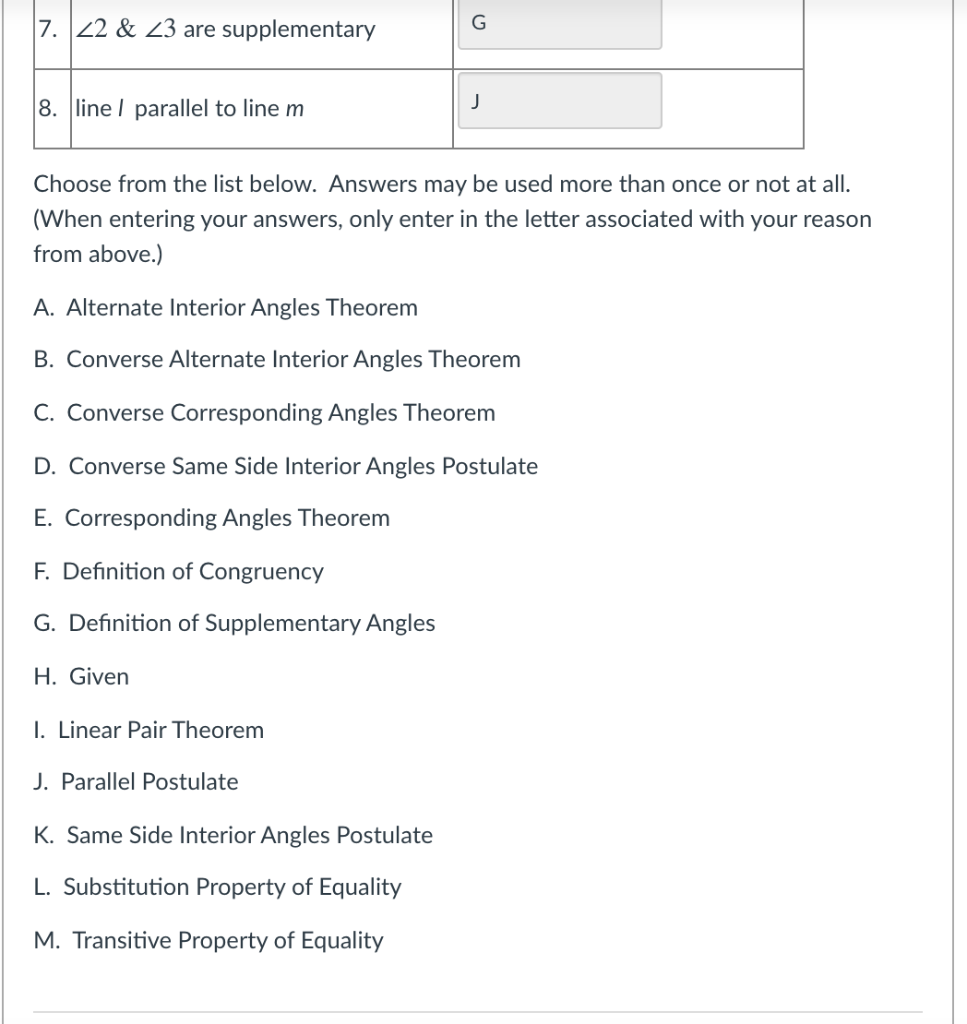 Solved Complete a two-column proof of the Converse of the | Chegg.com