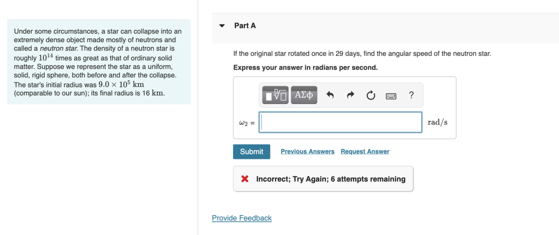 Solved Under some circumstances, a star can collapse into an | Chegg.com