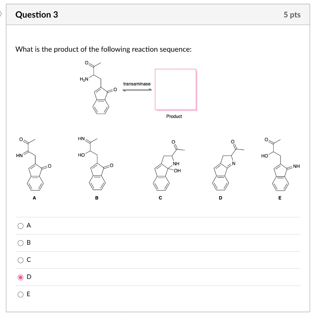 What is the product of the following reaction | Chegg.com