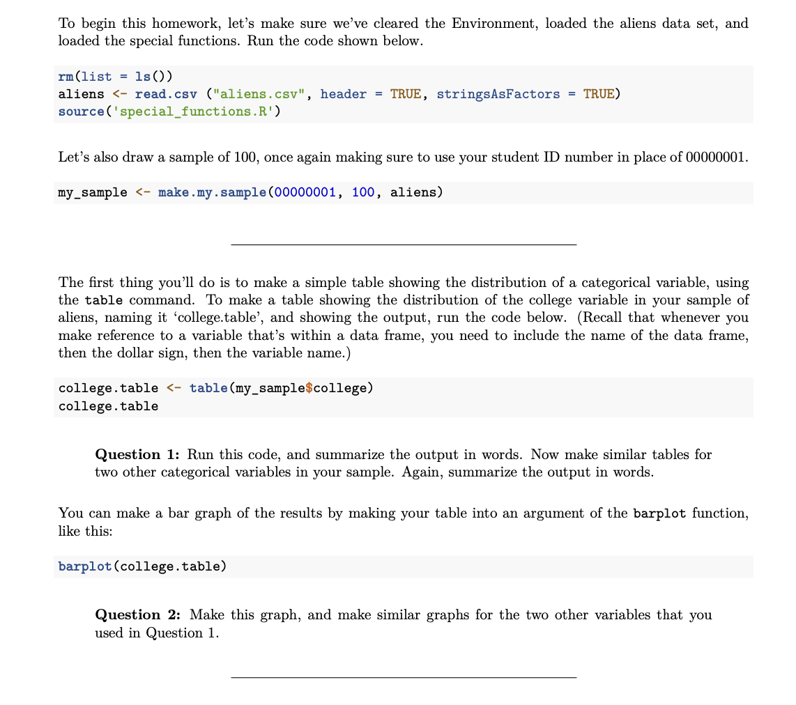 To begin this homework, let's make sure we've cleared | Chegg.com