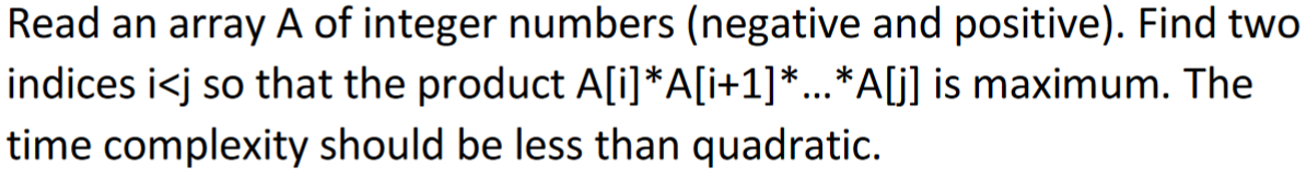 [Solved]: Write python code for the following Read an arra