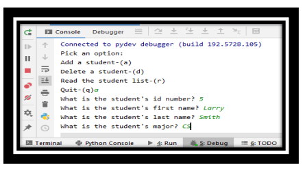 You must create a Python application that manages | Chegg.com