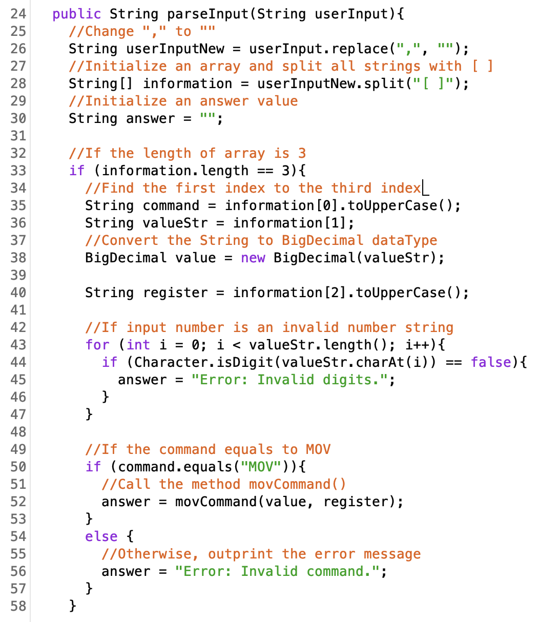 Solved I have a problem with my program. I want to check if | Chegg.com