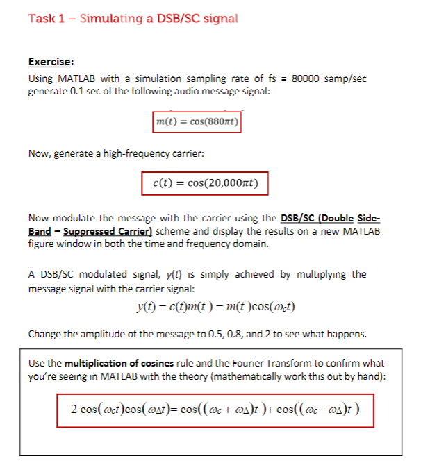 Solved These codes below are the Matlab codes of task 3 and | Chegg.com