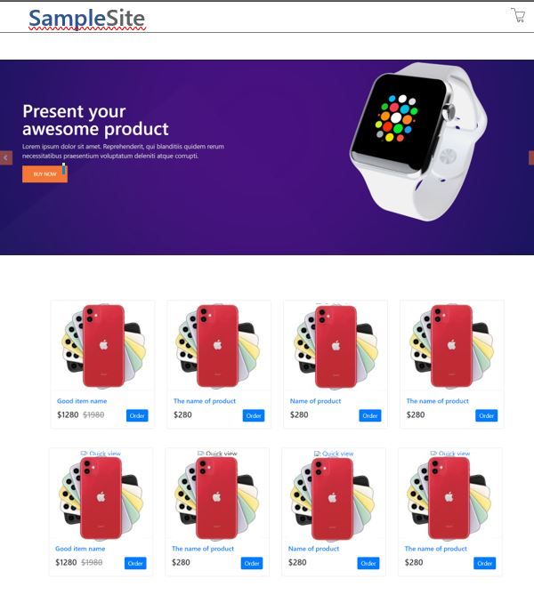 Solved Make HTML and CSS codes of this shopping cart.Please | Chegg.com