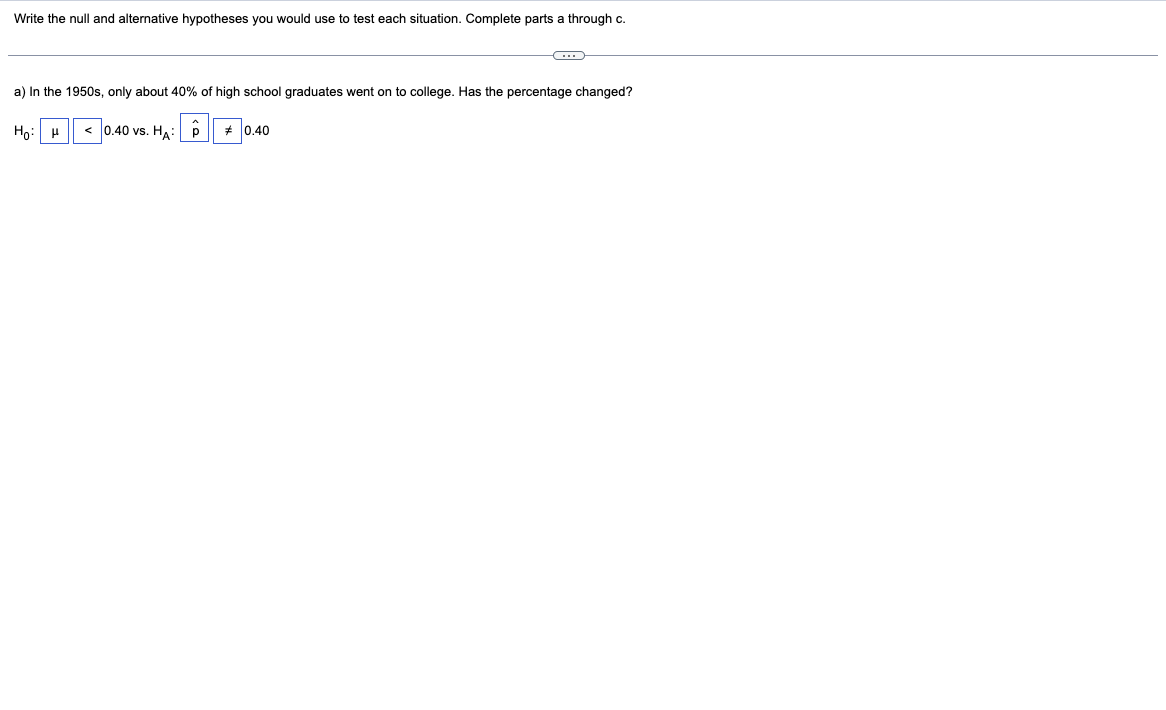 Solved Write the null and alternative hypotheses you would | Chegg.com
