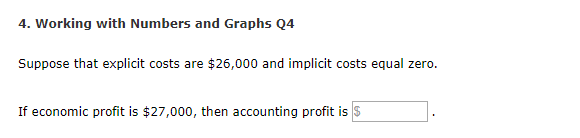 Solved 4. Working with Numbers and Graphs Q4 Suppose that | Chegg.com