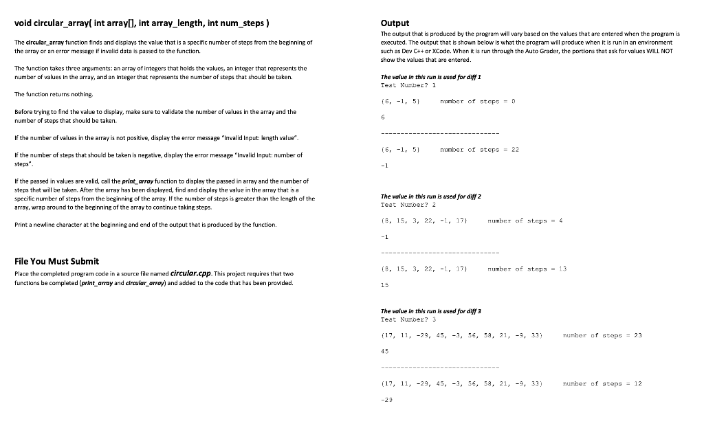 Solved Overview For this project, write code that will find | Chegg.com