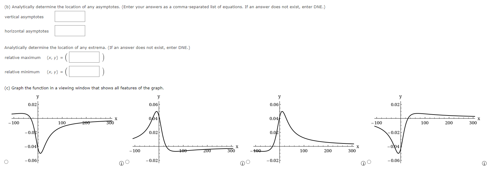 Solved For the function, complete the following steps. x - | Chegg.com