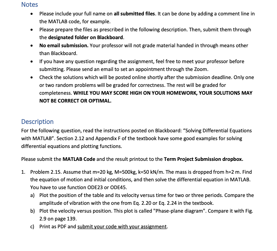 Solved . . Notes Please include your full name on all | Chegg.com