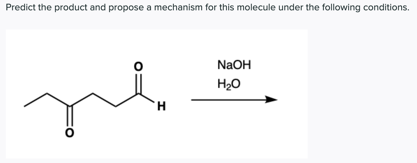 Solved Predict the product and propose a mechanism for this | Chegg.com