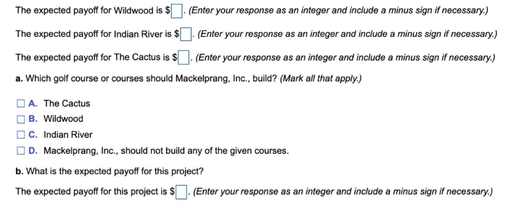Solved Mackelprang, Inc., is in the initial stages of | Chegg.com