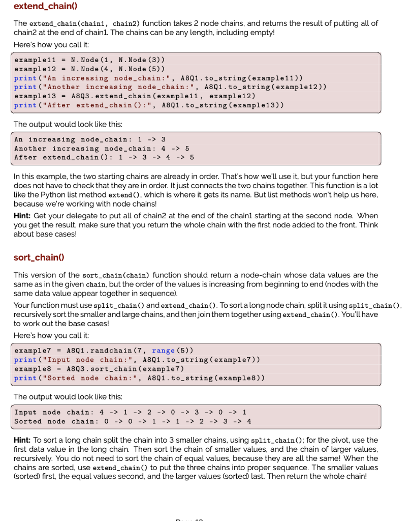Solved Python help!. Please help turn these 3 functions into | Chegg.com
