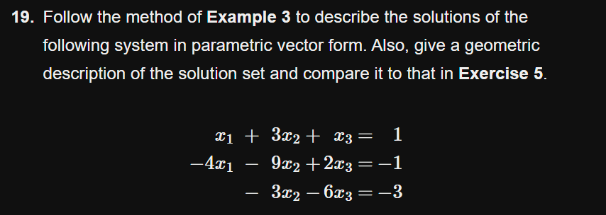 Solved 19. Follow the method of Example 3 to describe the | Chegg.com
