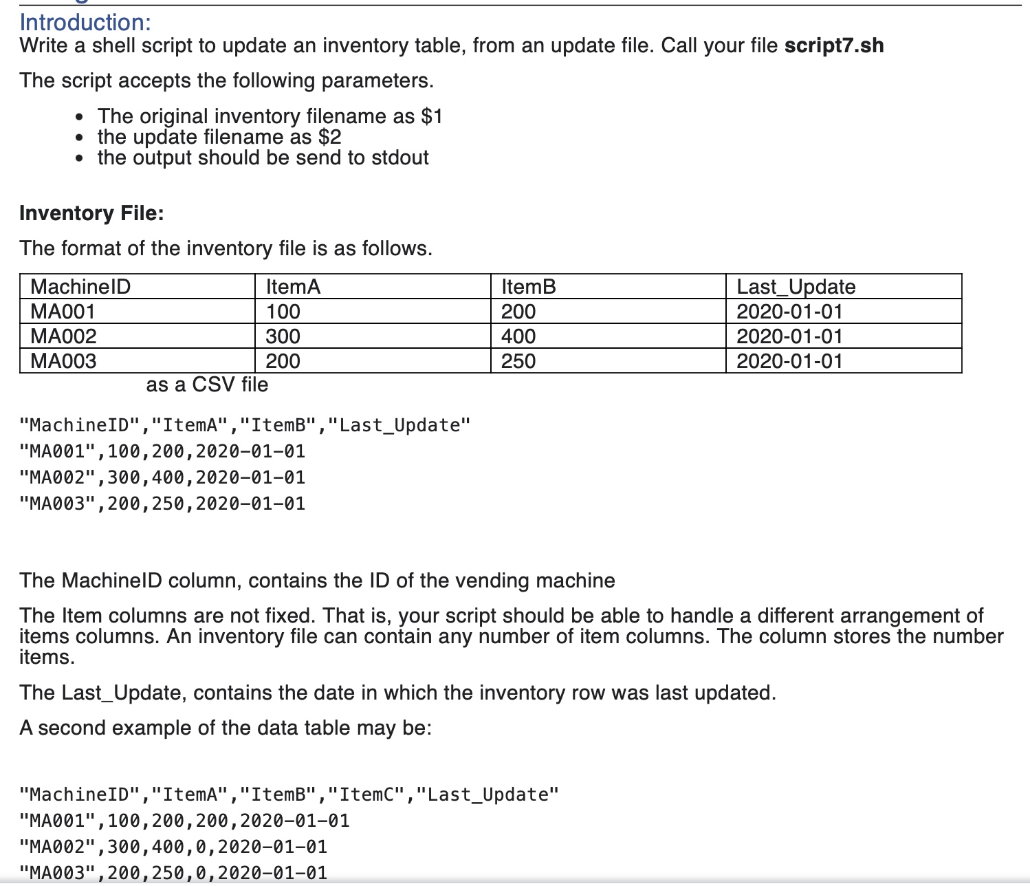 Allow: using loops (such as for do loops, while do | Chegg.com