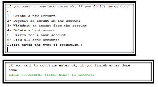 Solved Write a java program to simulate a bank system, we | Chegg.com