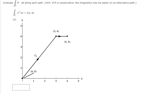 Solved Evaluate C F · dr along each path. (Hint: If F is | Chegg.com